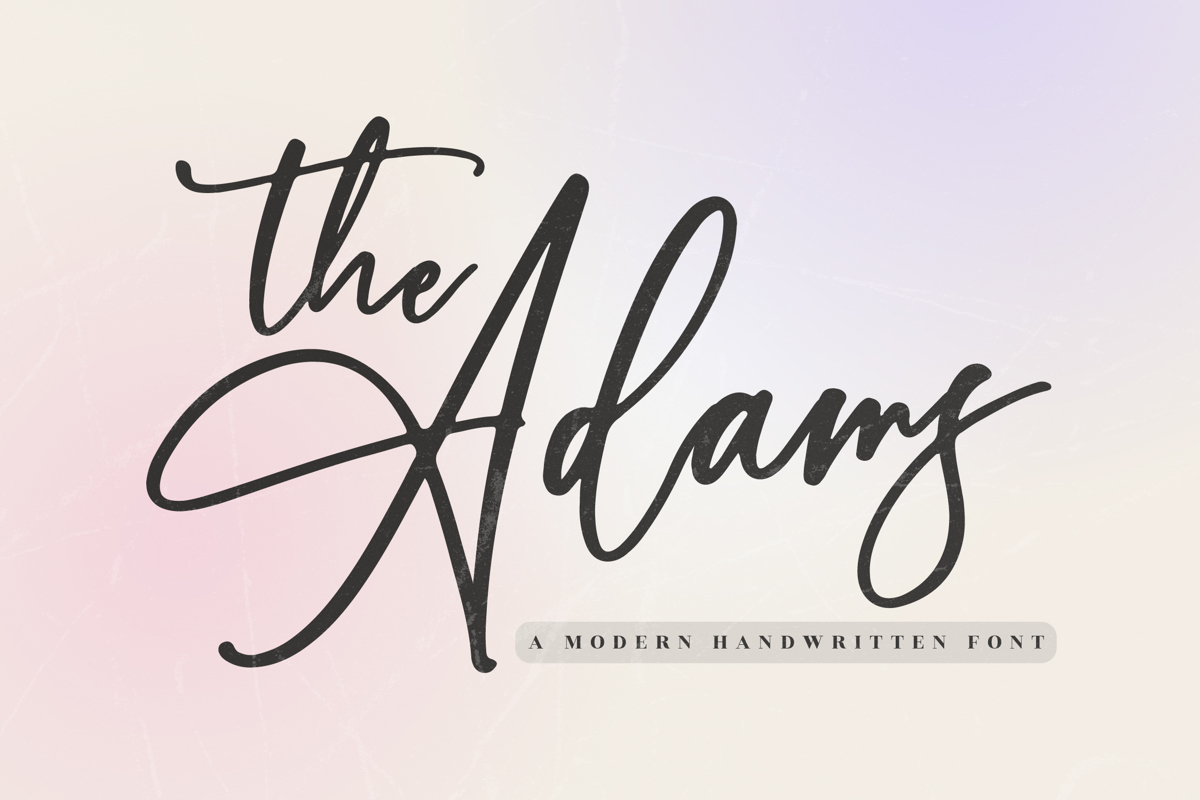The Adams Font | Letterena Studios | FontSpace