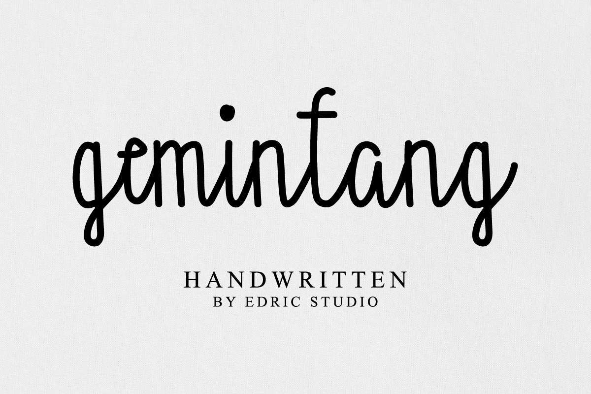 Gemintang Font | Edric Studio | FontSpace