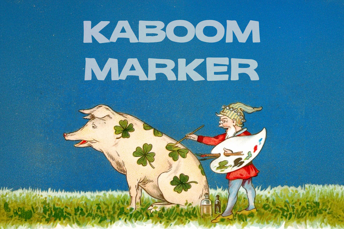 Kaboom Marker Font - Free Download