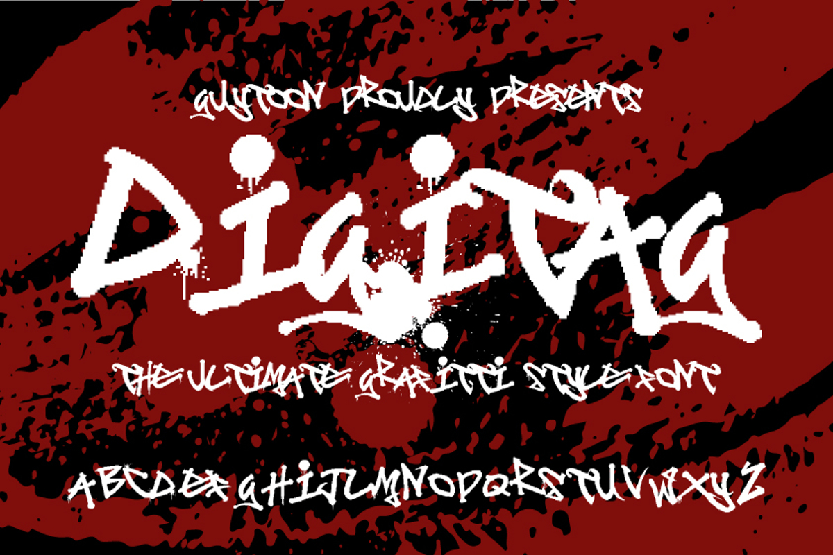 Digitag Font - Free Download