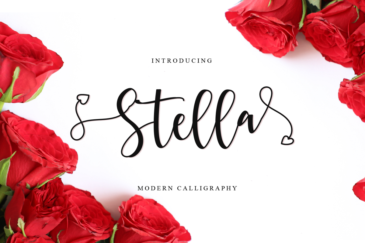 Stella Font | Fiqiart | FontSpace