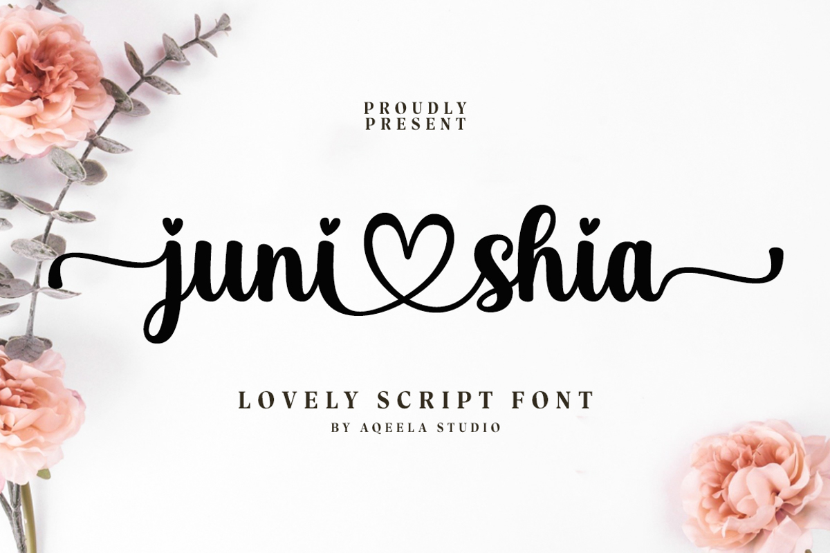 Juni shia Font - Free Download