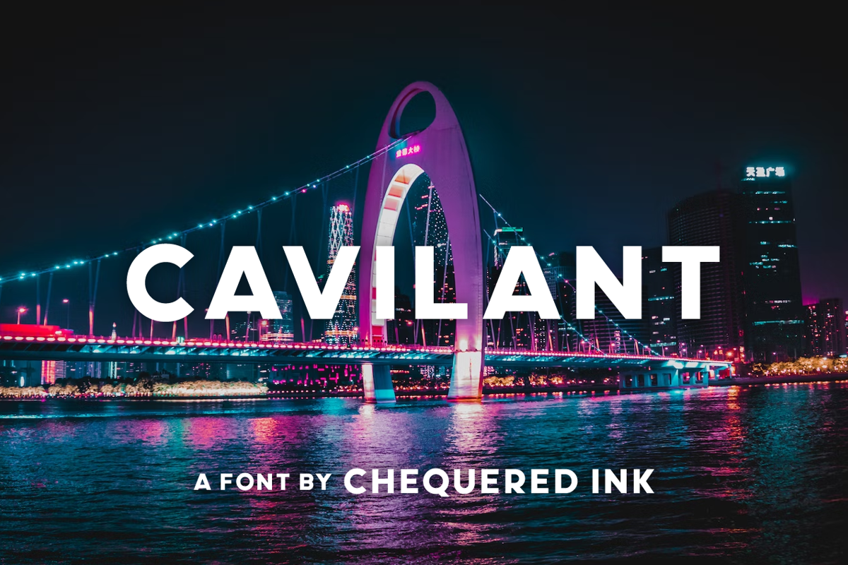 Cavilant Font | Chequered Ink | FontSpace