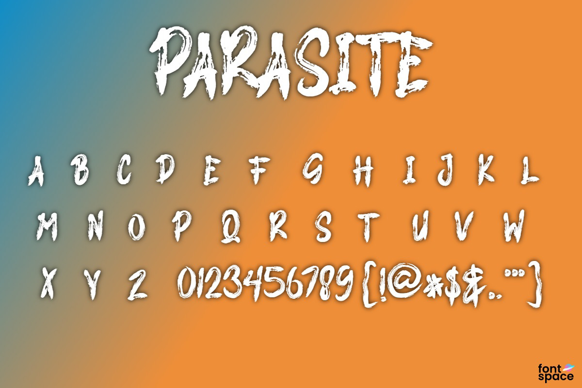 PARASITE Font | aminmario | FontSpace
