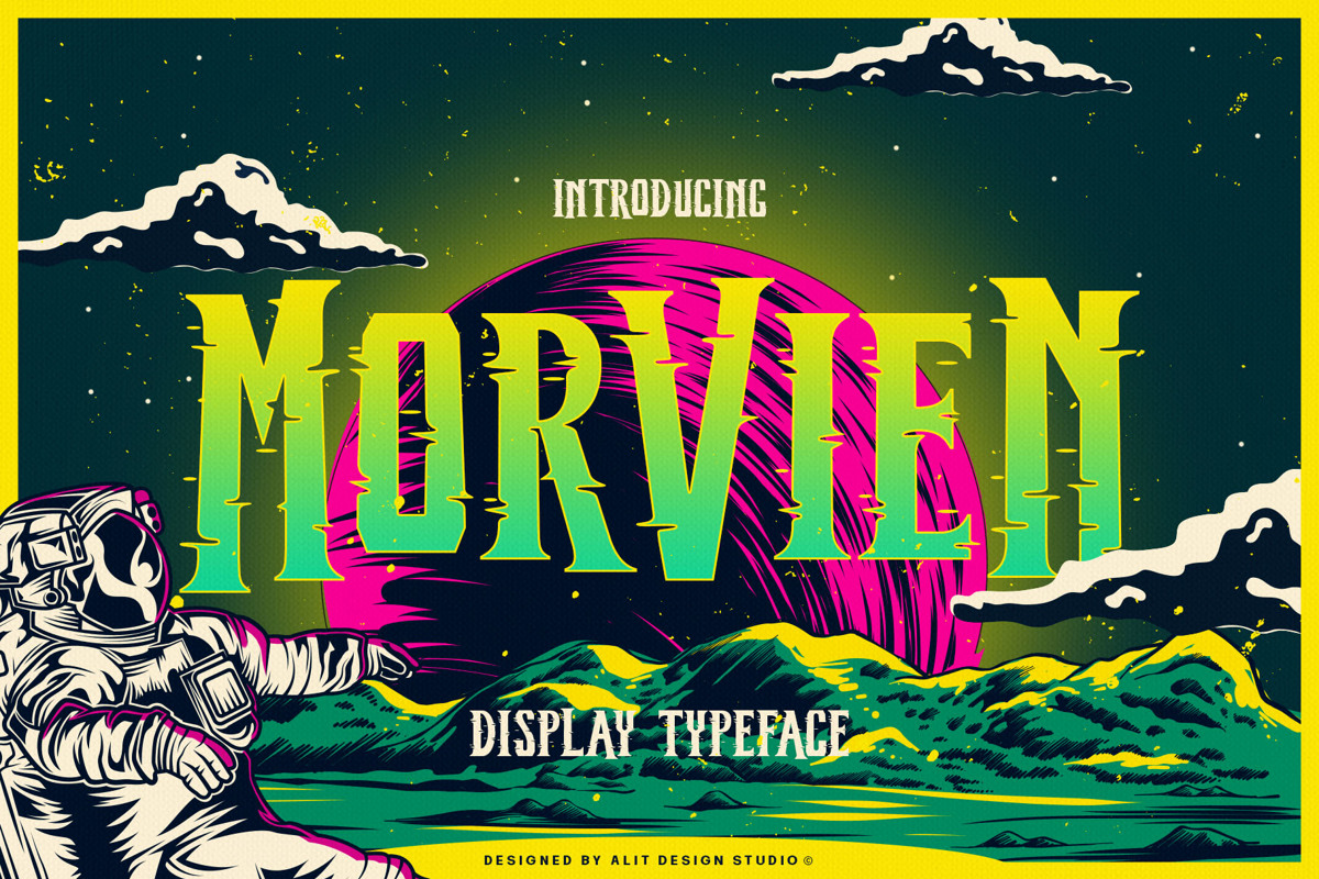 Morvien Font | Alit Design | FontSpace
