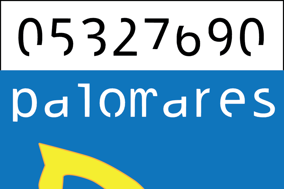 Palomares Font | Cé - al | FontSpace
