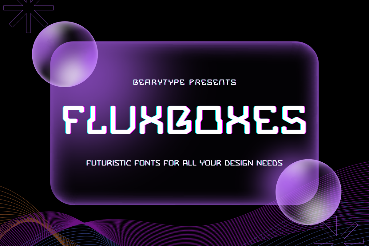 Fluxboxes Futuristic Font - Free Download
