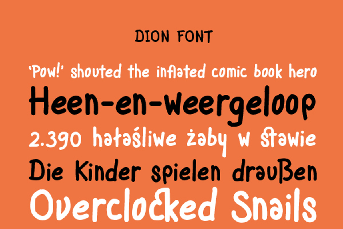 Dion Font | Silvertant Type Foundry | FontSpace