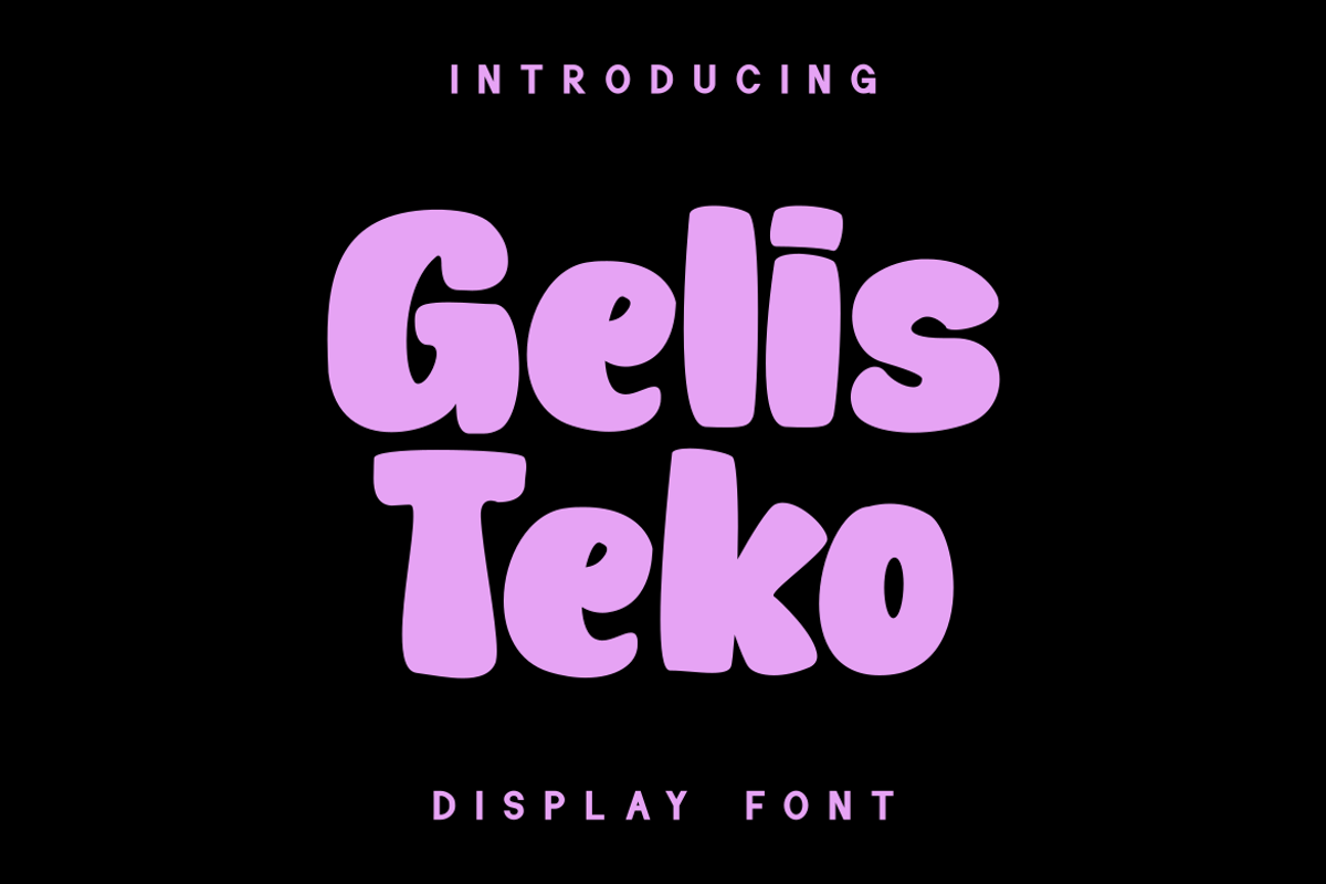 Gelis Teko Font - Free Download