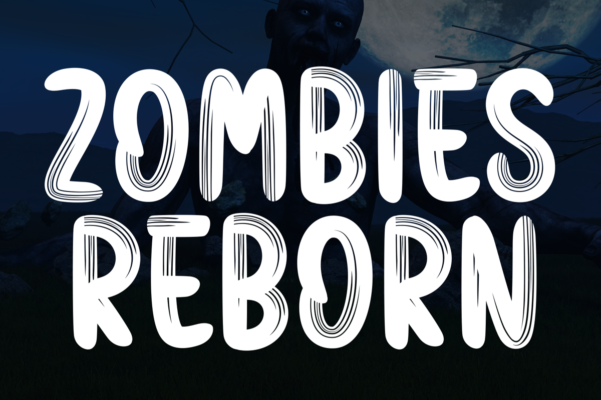 Zombies Reborn Font - Free Download
