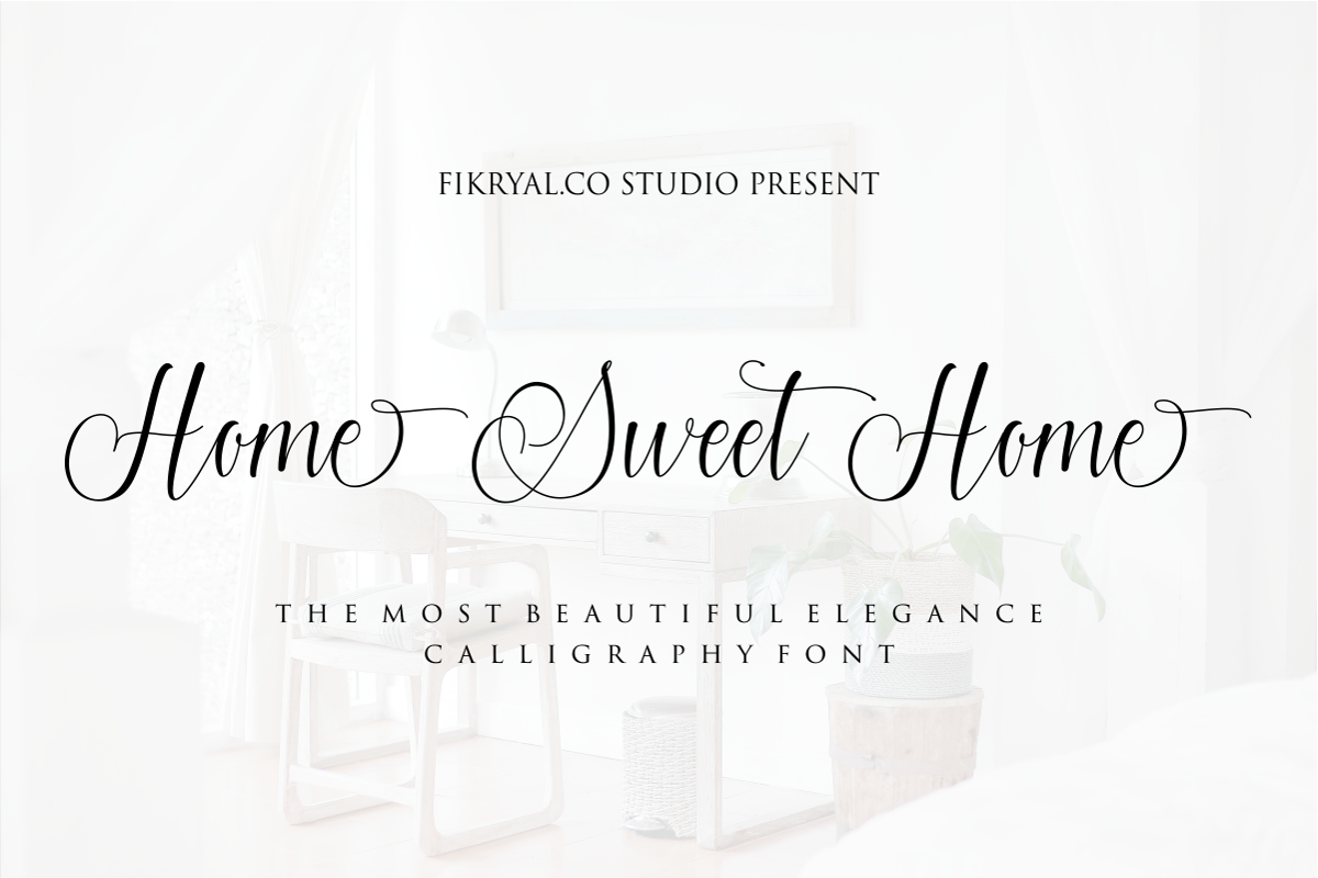 Home Sweet Home Font - Free Download