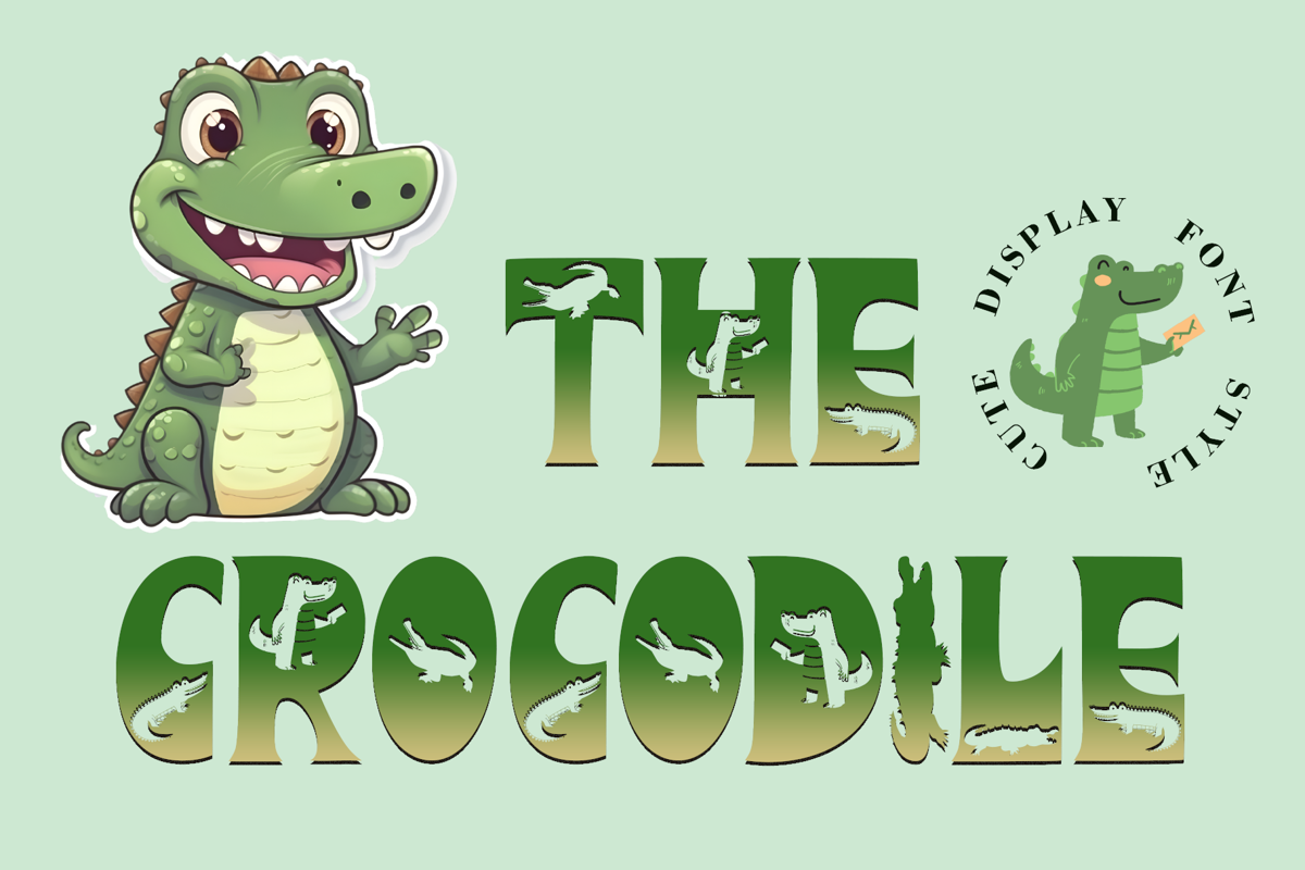The Crocodile Font - Free Download
