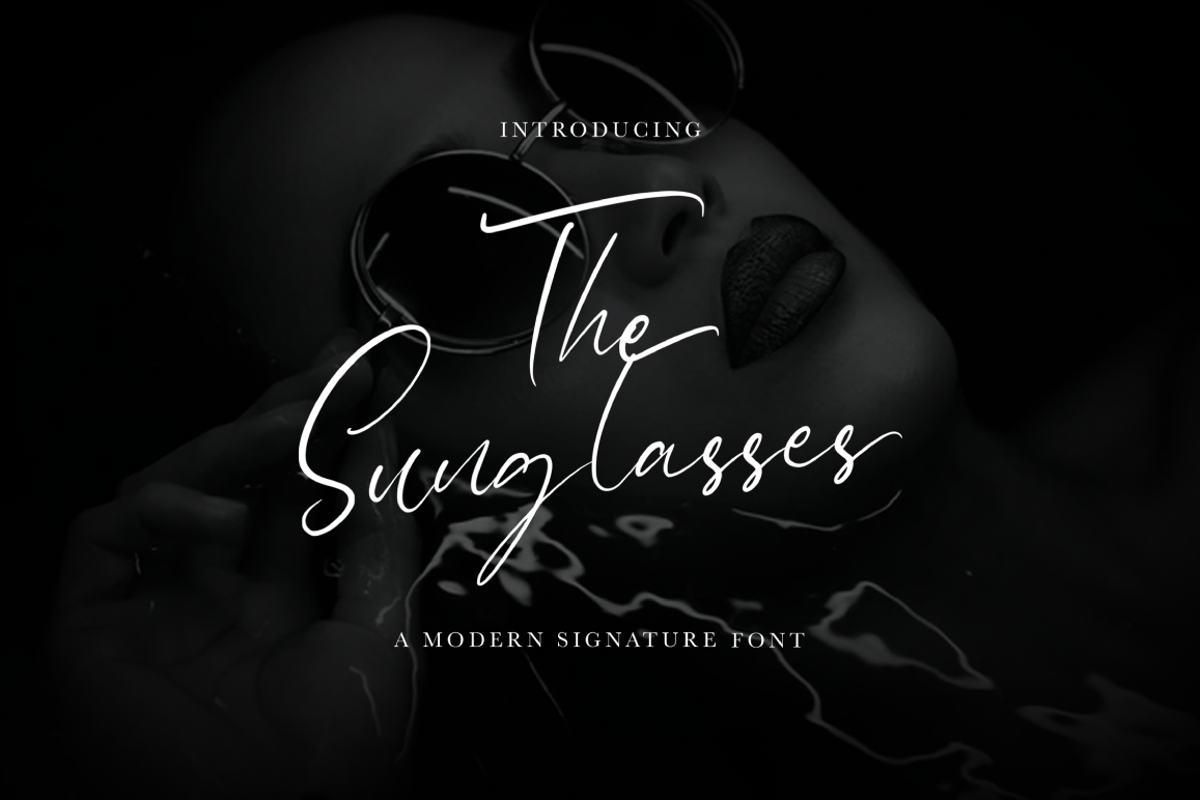 The Sunglasses Font - Free Download