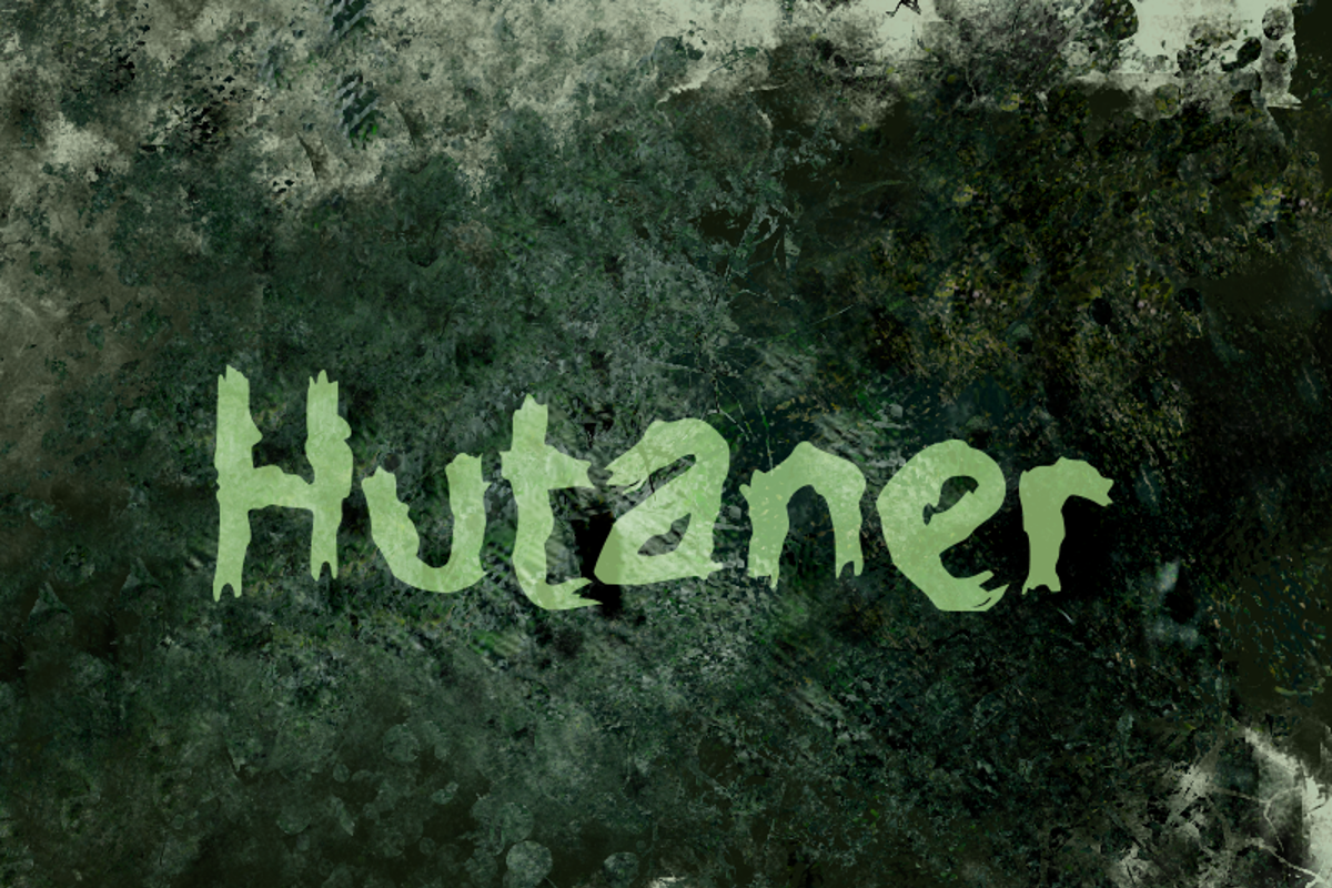 H Hutaner Font | wepfont | FontSpace