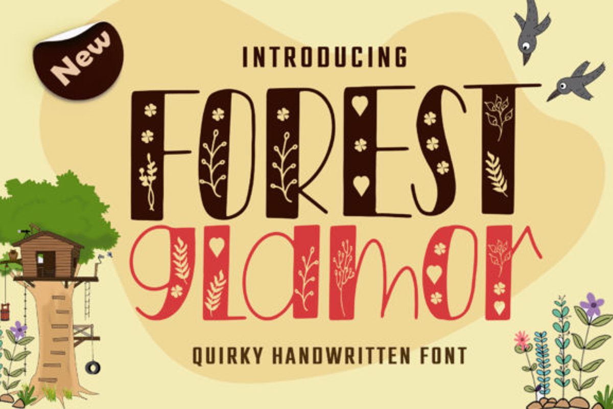 Forest Glamor Font - Free Download