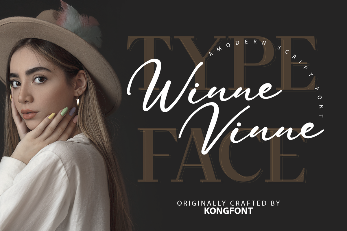 Winne Vinne Font | Fontkong | FontSpace