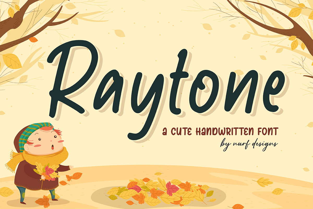 Raytone Font | Nurf Designs | FontSpace