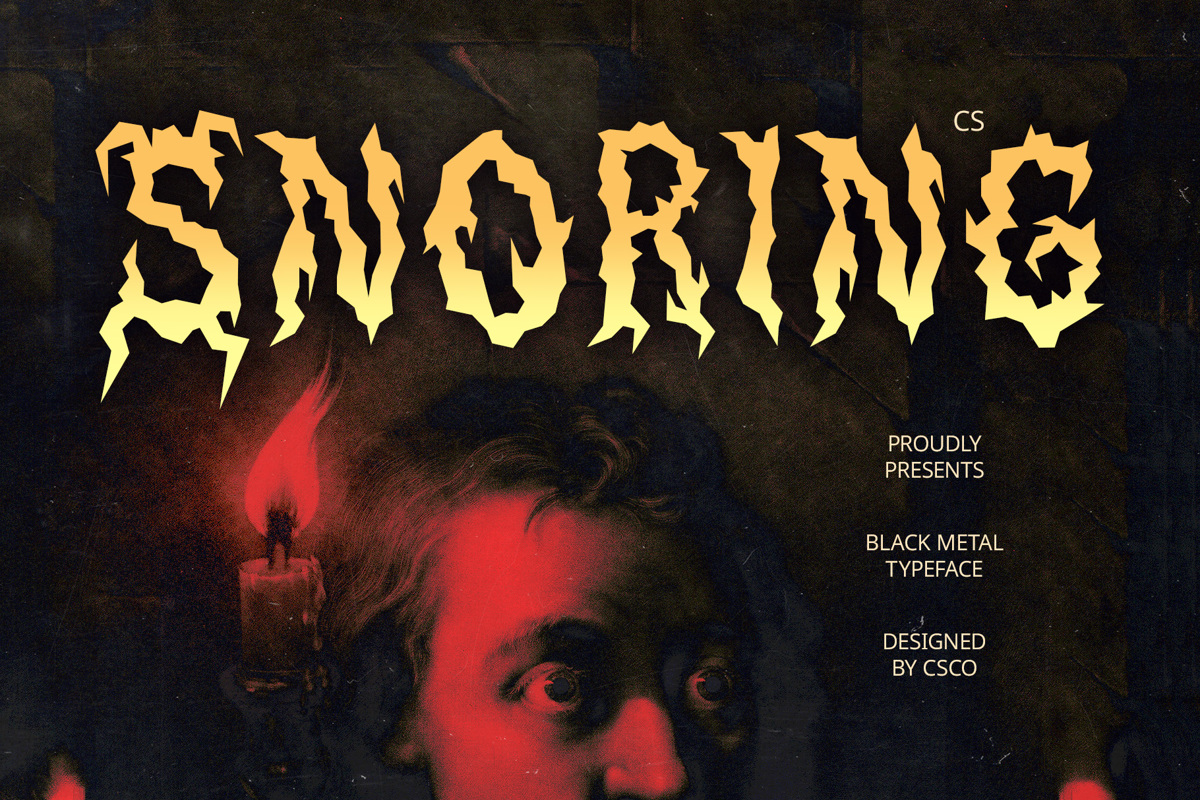 CS Snoring Font - Free Download
