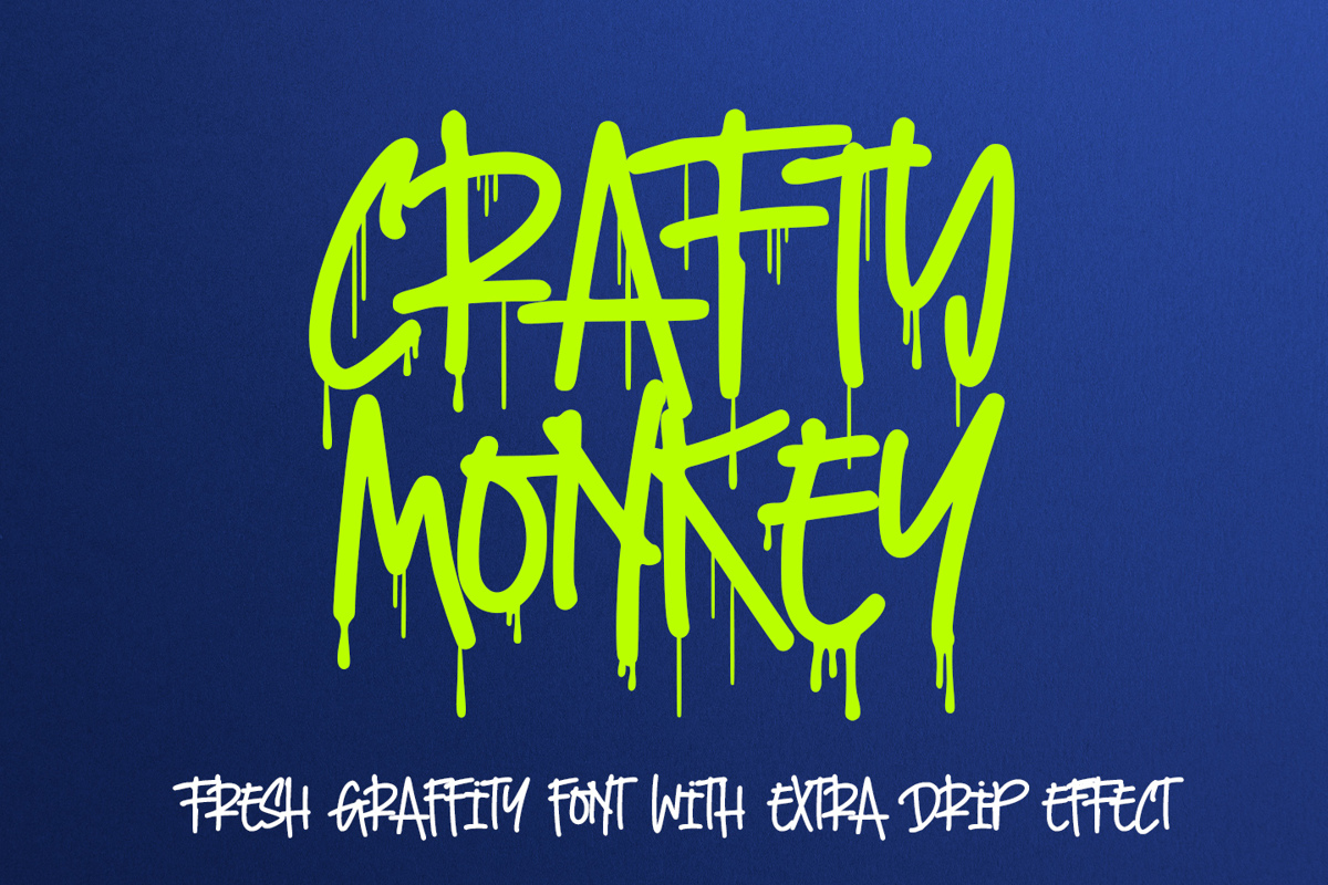 Crafty Monkey Font - Free Download
