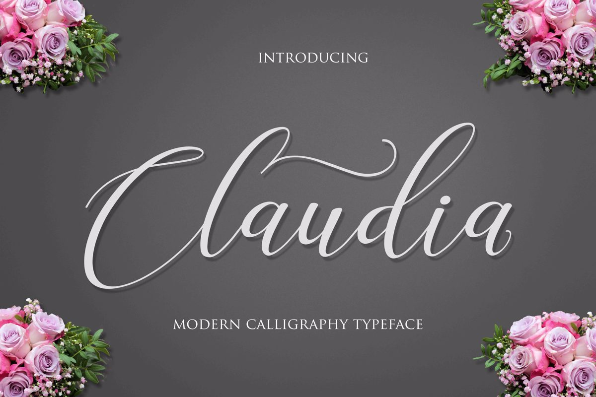 Claudia Font | MrLetters | FontSpace