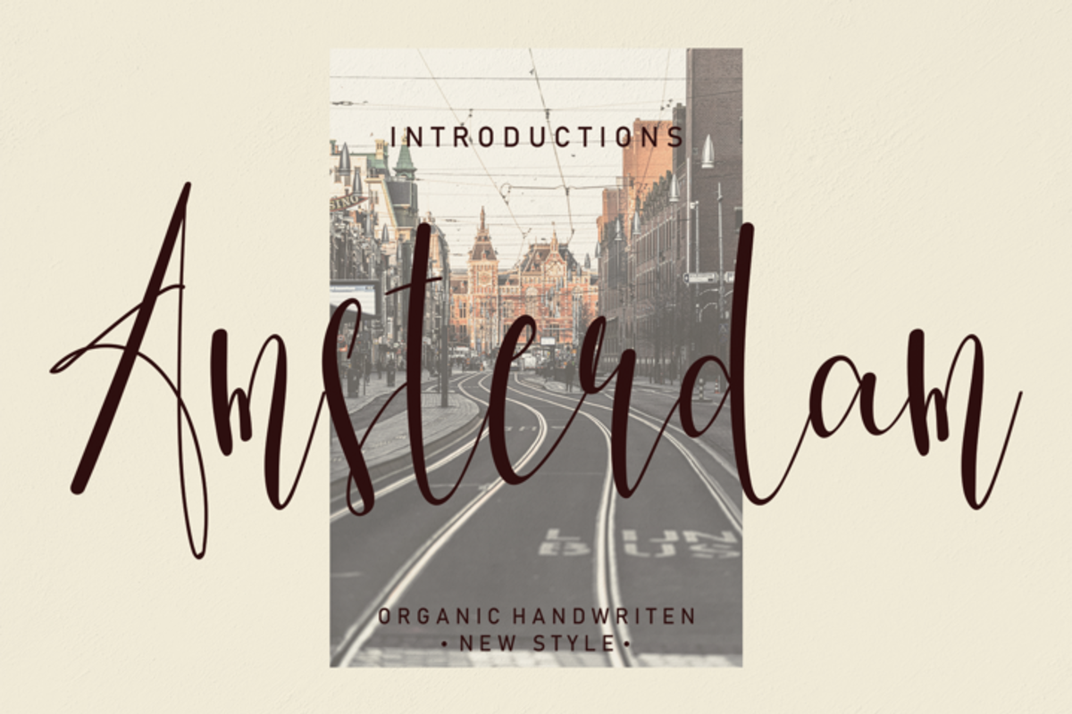 Amsterdam Font | scratchones_creative | FontSpace