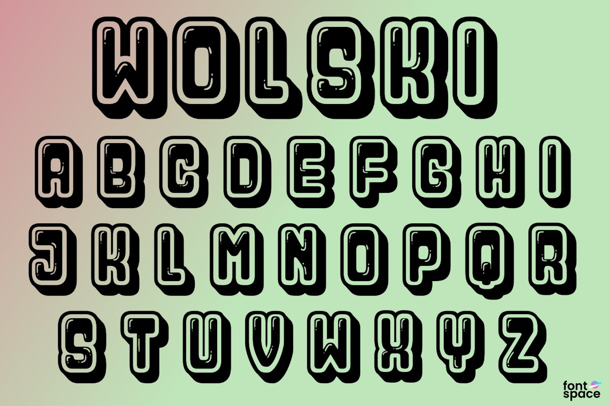 Wolski Font | Vladimir Nikolic | FontSpace