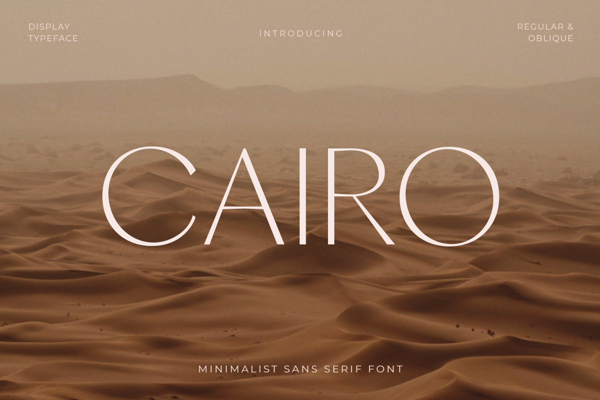 Cairo Font - Free Download