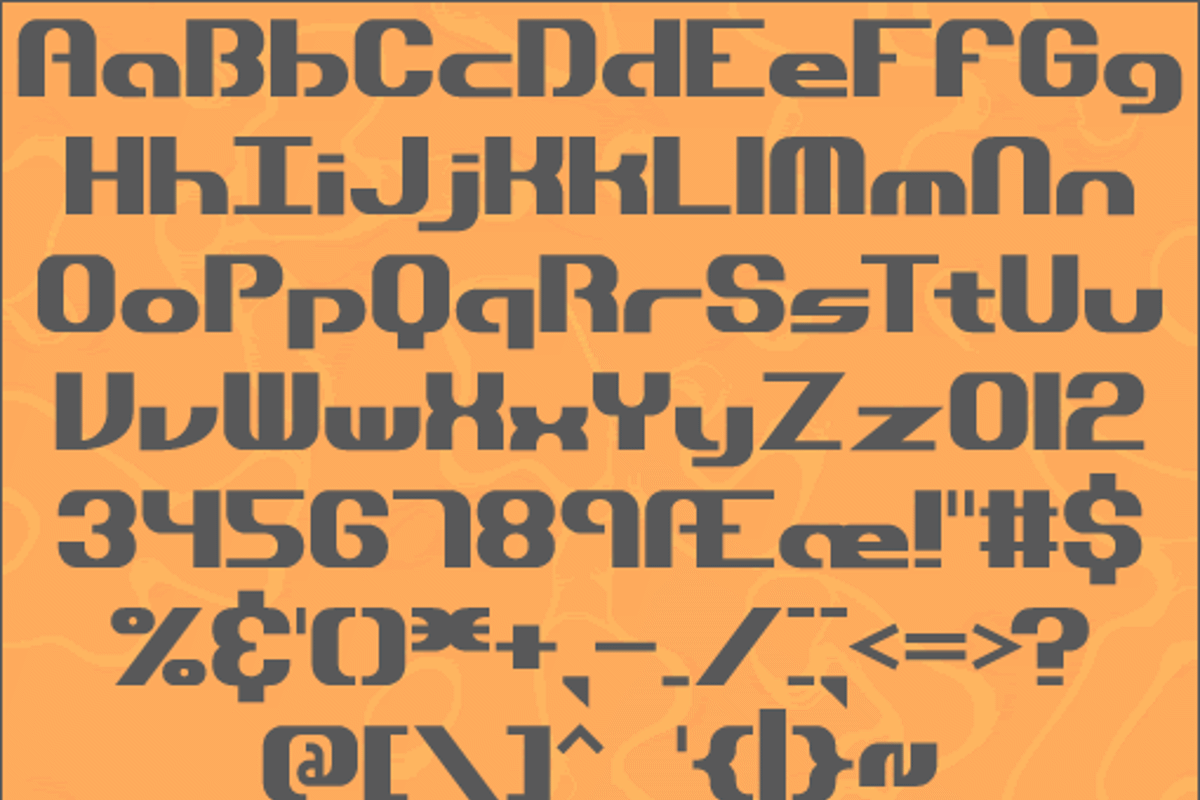 Dynamic BRK Font - Free Download