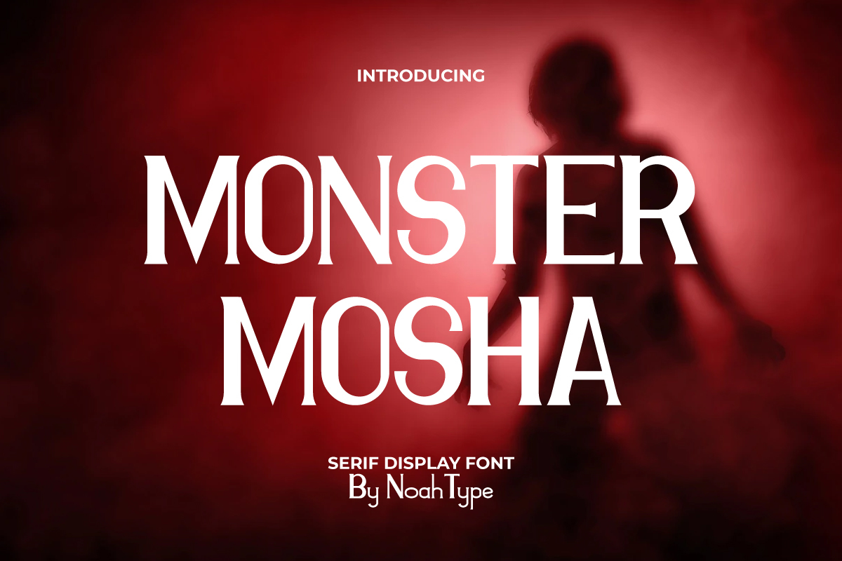 Monster Mosha Font | noahtype | FontSpace
