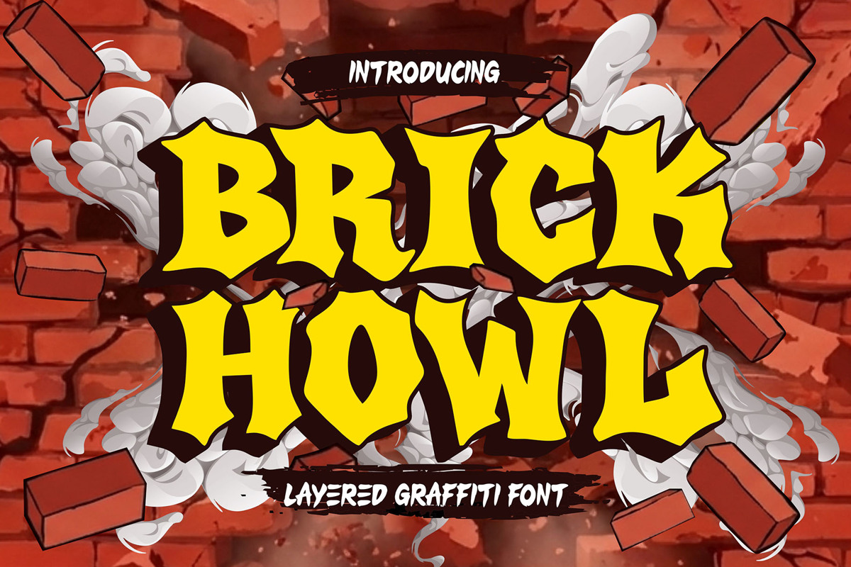 Brick Howl Font - Free Download