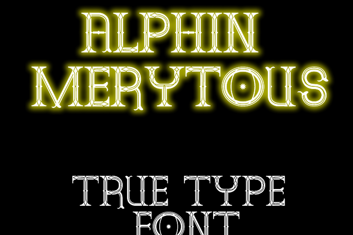 Alphin Merytous St Font - Free Download