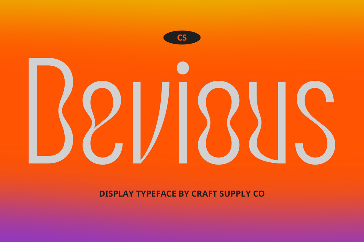 CS Devious Font | craftsupplyco | FontSpace