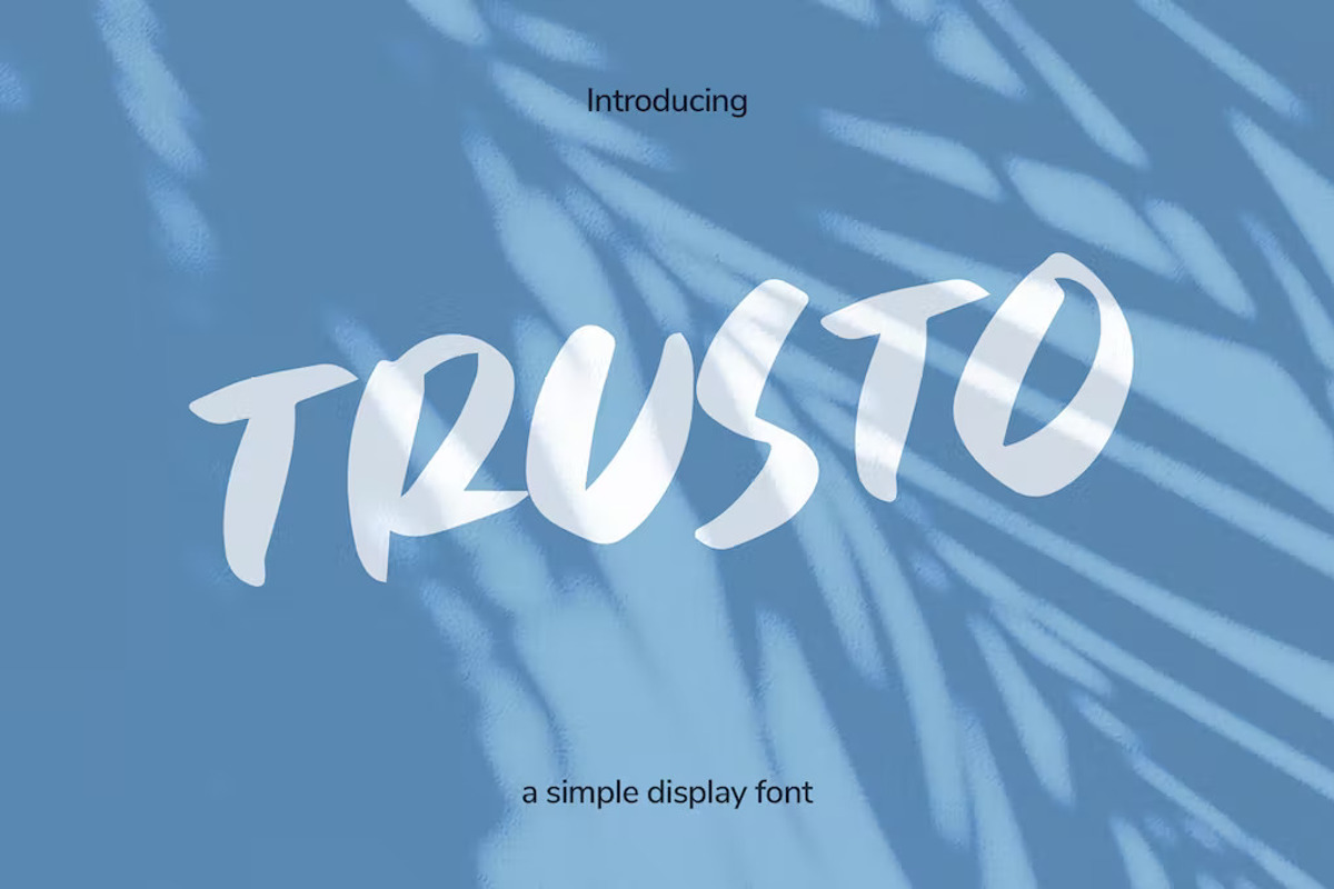 Trusto Font | slidehack | FontSpace