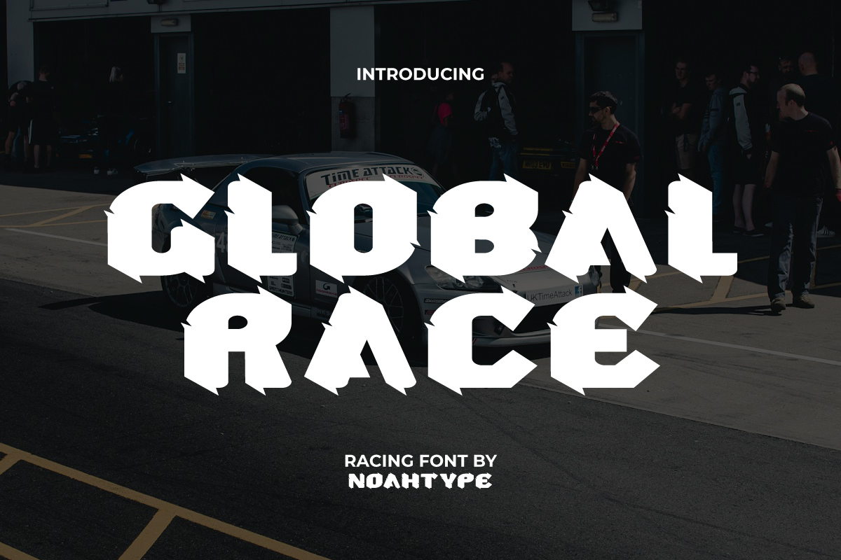 Global Race Font | noahtype | FontSpace