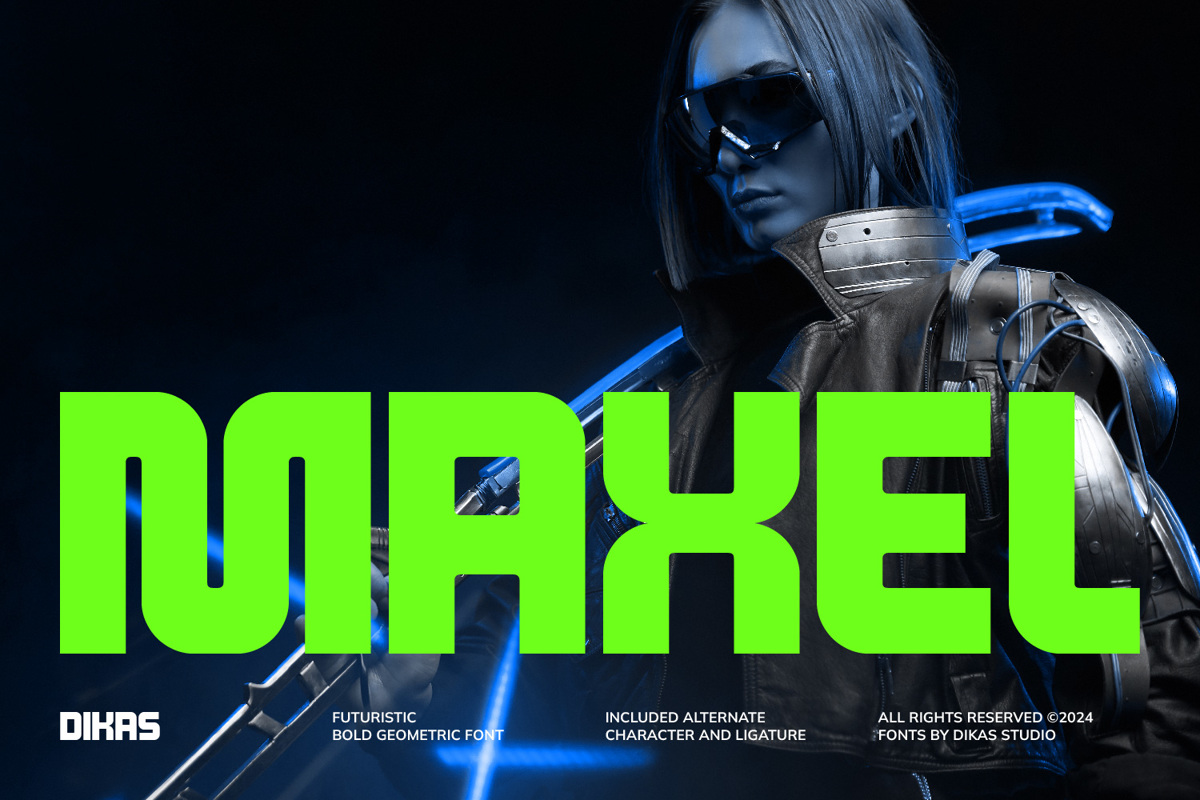 Maxel Font - Free Download