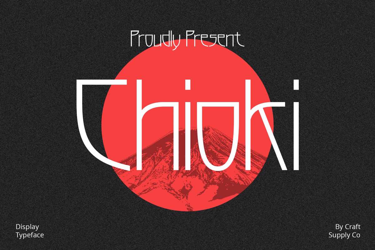 Chioki Font | craftsupplyco | FontSpace