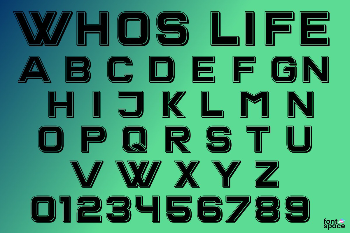 Whos Life Font - Free Download