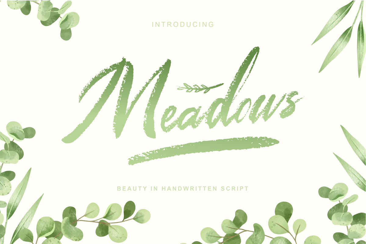 Meadows Font - Free Download