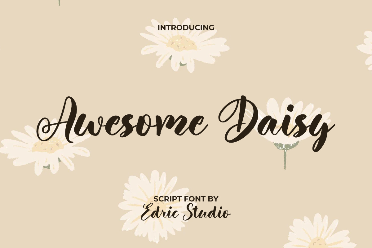 Awesome Daisy Font - Free Download