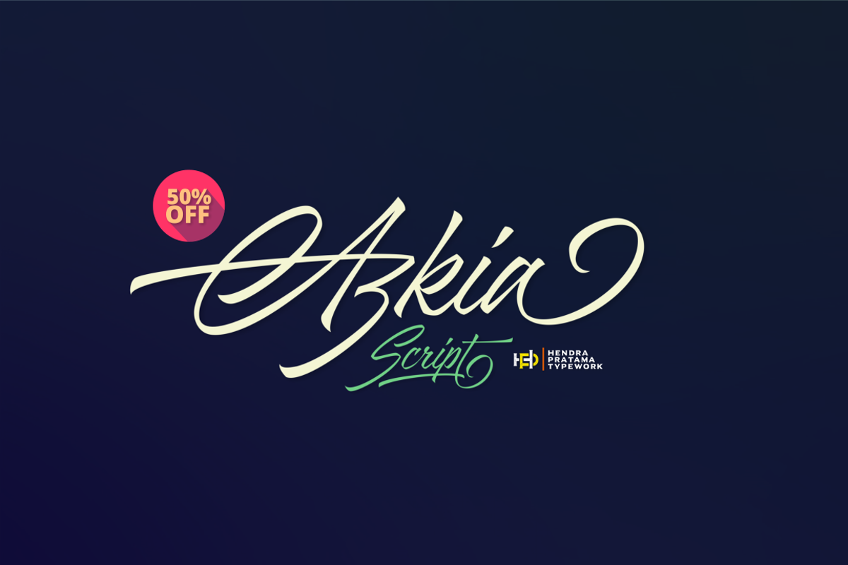 Azkia Demo Font - Free Download