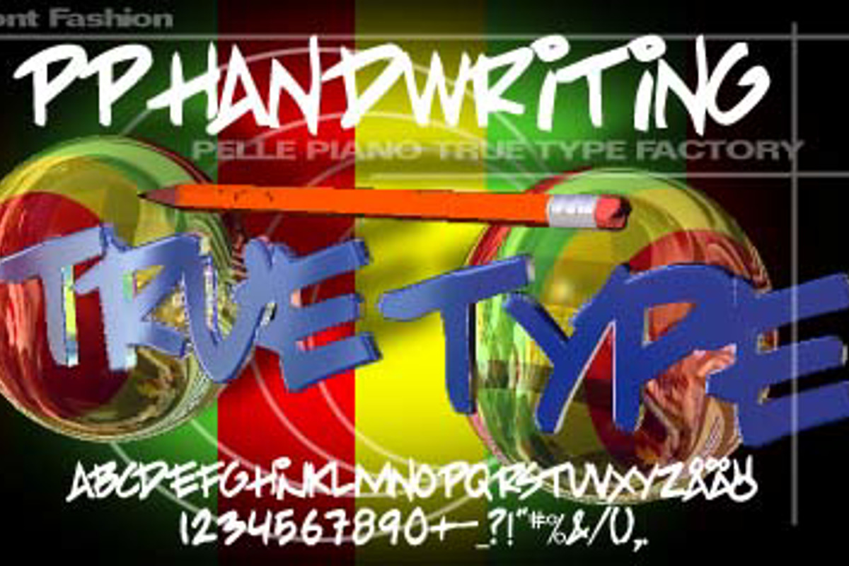 PP Handwriting Font - Free Download