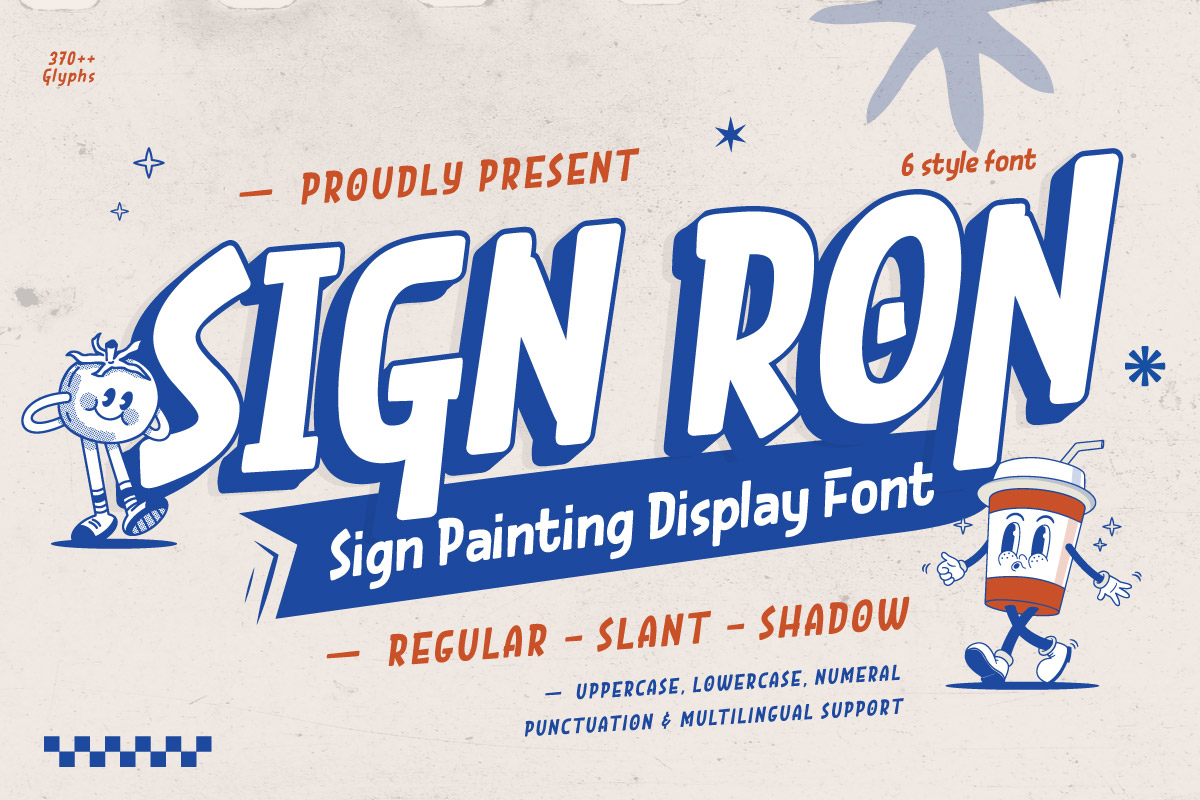 SIGN RON Font - Free Download