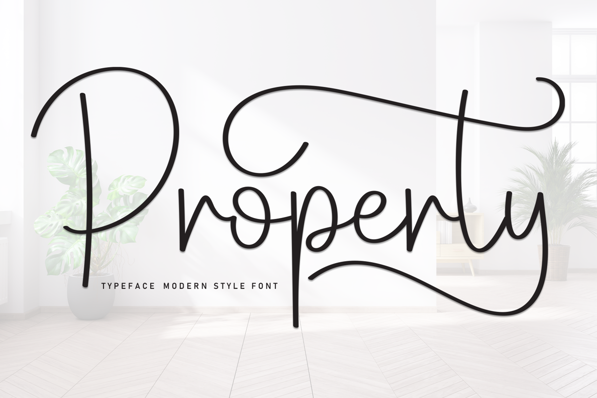 Property Font - Free Download