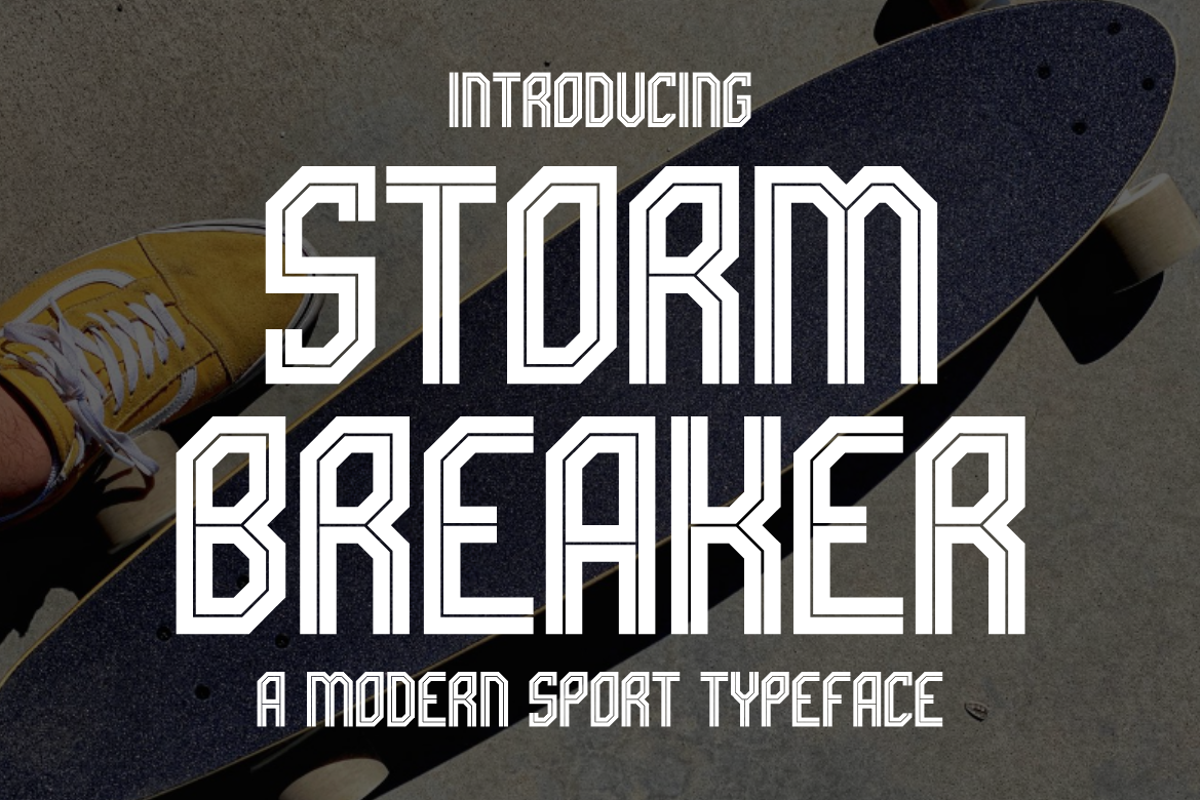 STORM BREAKER Font - Free Download