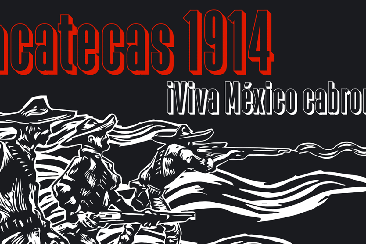 Zacatecas 1914 Font - Free Download
