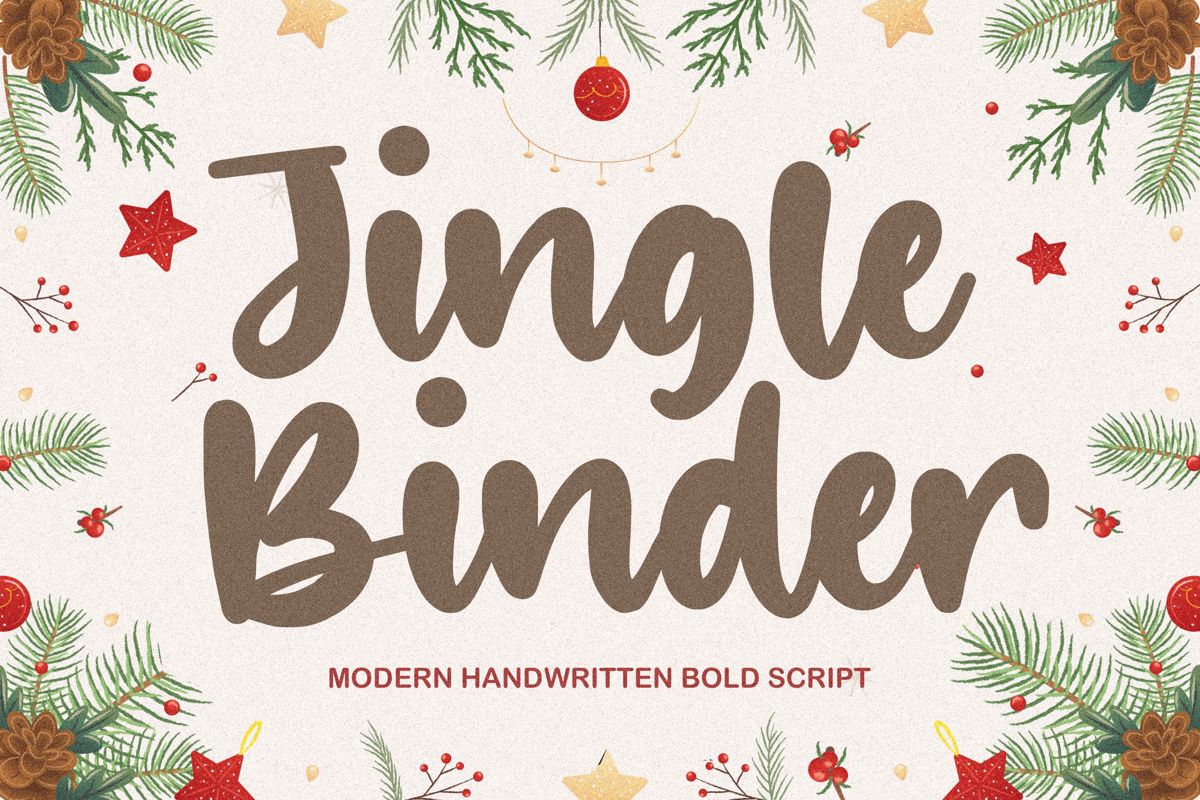 Jingle Binder Font - Free Download