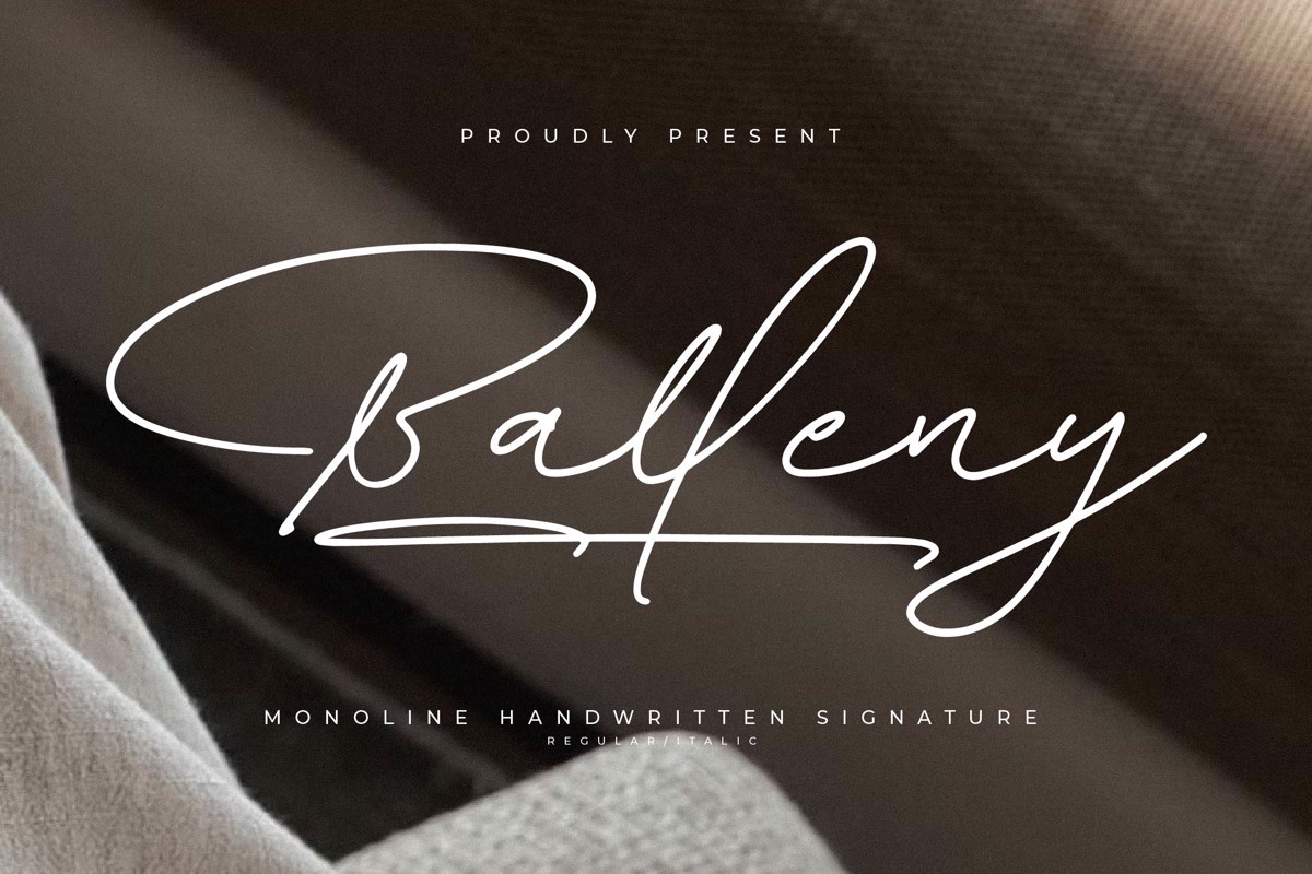 Balleny Font | Letterena Studios | FontSpace