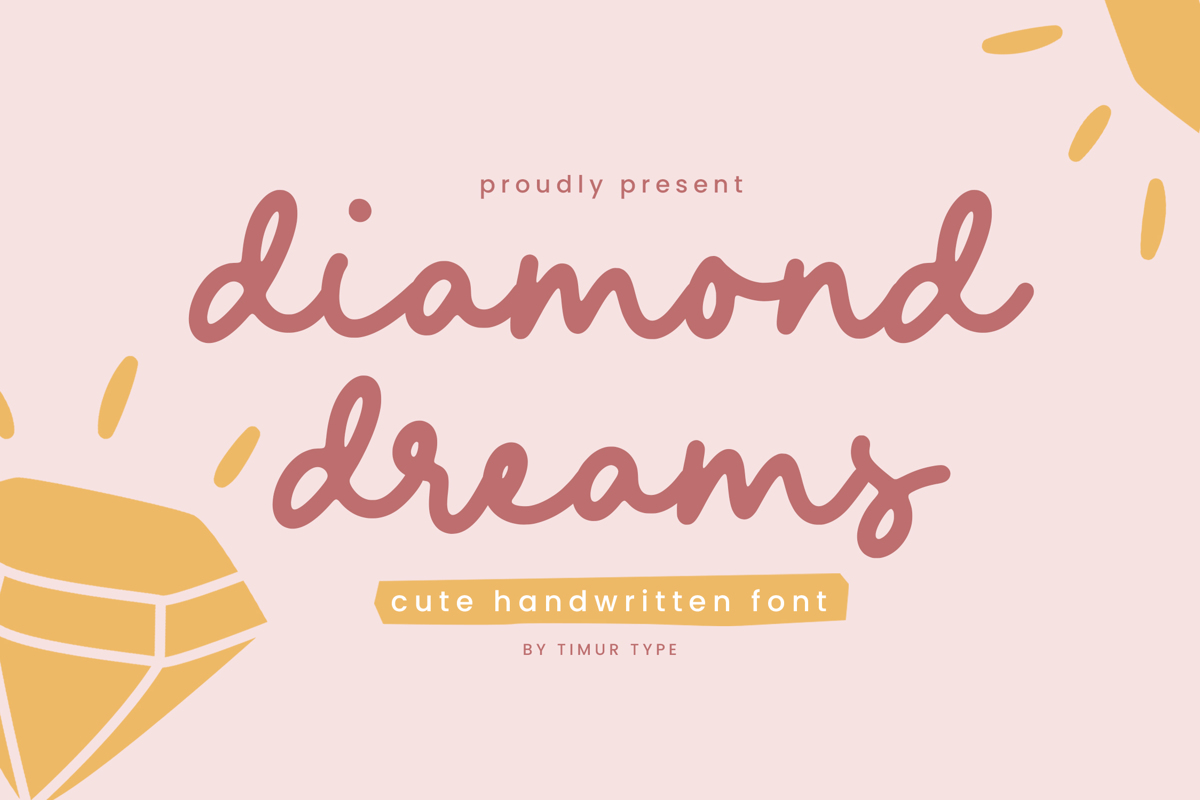 Diamond dreams Font - Free Download