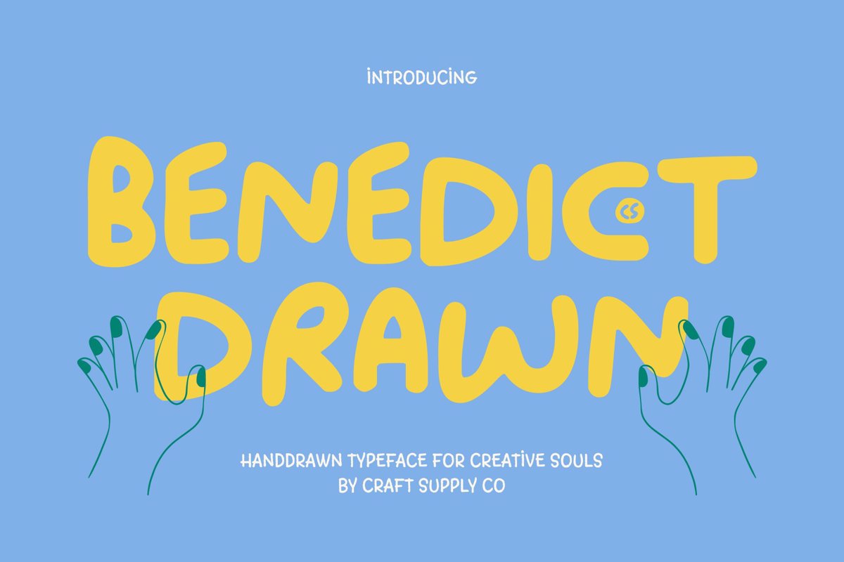CS Benedict Drawn Font - Free Download