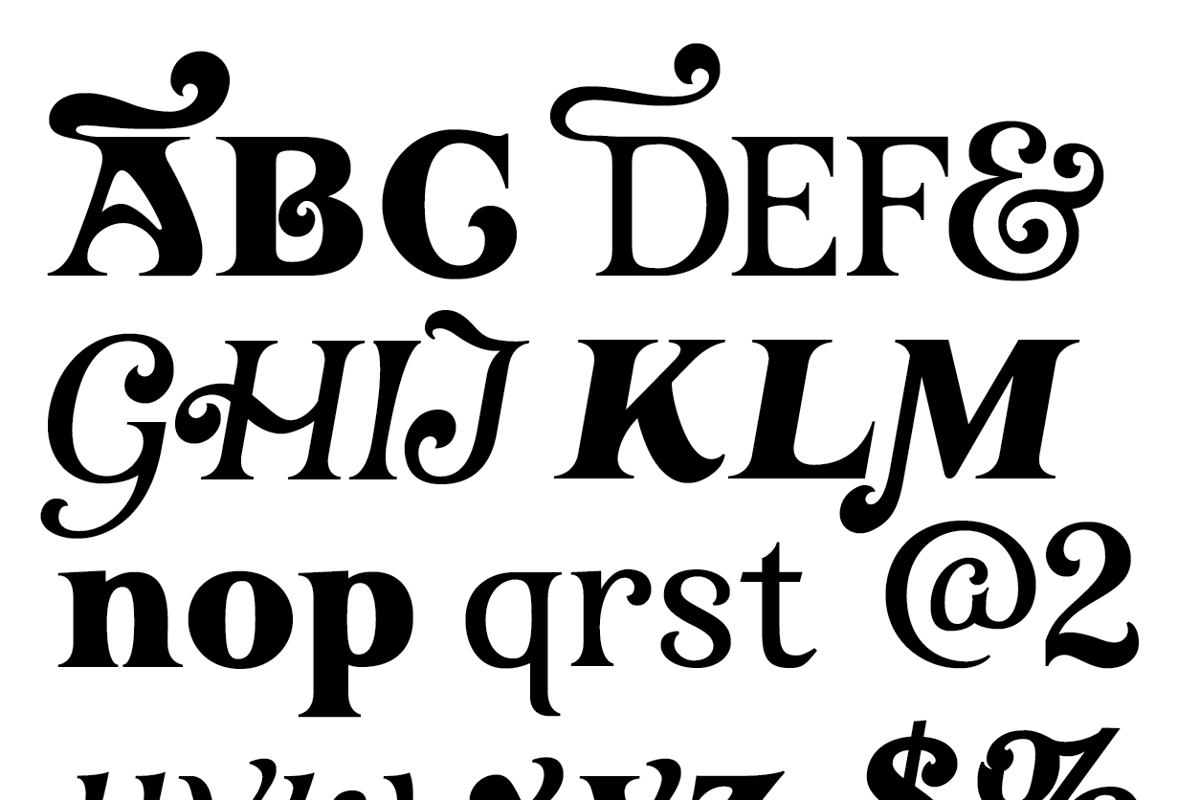 DAVeau Font | PatreekoTheArtist | FontSpace